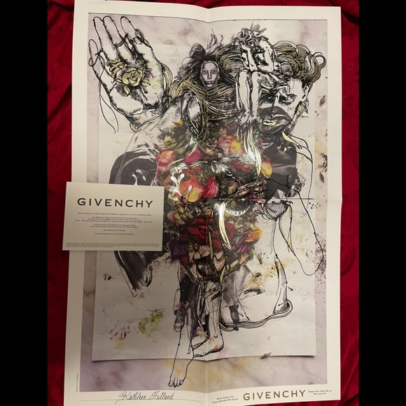 Givenchy | Art | Super Rare Givenchy Ss6 Ny Fashion Show Invite Poster ...